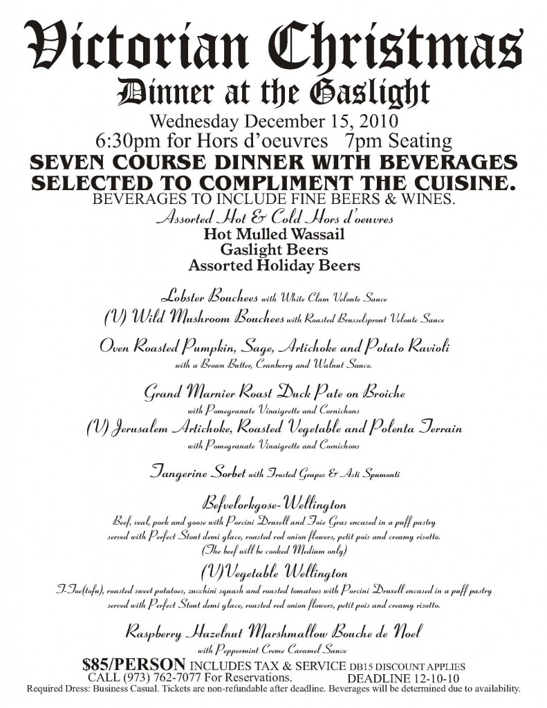 victorian-dinner-2010 « Gaslight Brewery & Restaurant